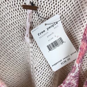 Free People | Tops | Free People Knit Embellished Sweater Tank Nwt ...